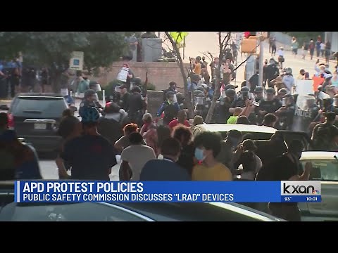 Public Safety Commission reviewing LRAD usage