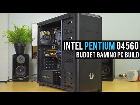 Intel Pentium G4560 BUDGET GAMING PC Build - March 2017