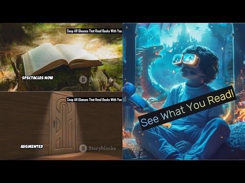 Snap AR Glasses That Read Books With You – Augmented Reading Explained