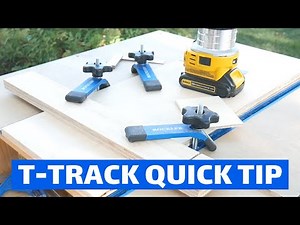 T-Track Quick Tip - Increase your Clamping Force // TheTranq