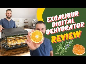 Excalibur 6 Tray Digital Dehydrator Review. Let's dehydrate some orange slices and fresh herbs!