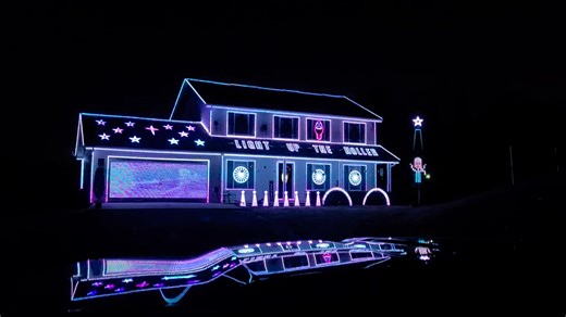 12 reactions | Preview of our 2025 Christmas light show sequence to our longest running sequence and an annual favorite Let It Go Song by Idina Menzel from Frozen | Light up the Holler | Facebook