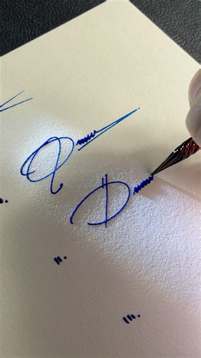 How to sign the letter D #signature #viral #video