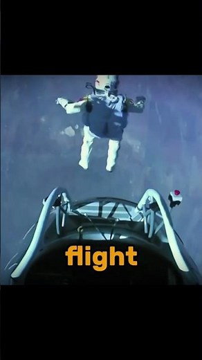 Skydiver jumped from SPACE and went HOW FAST? #shorts #skydiving #record