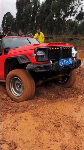 🔥Extreme Mud Trench Challenge | Red Beast Off-Roading💥