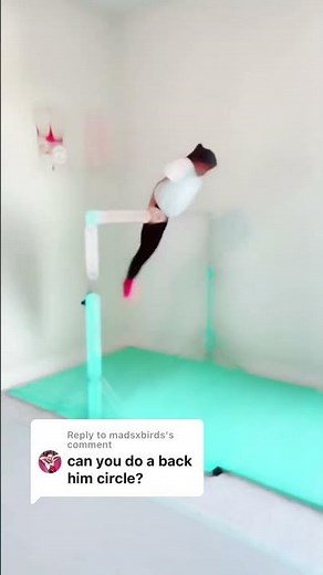 Can You Do a Back Hip Circle? 🔥💪 #TheZellerSisters #ArtisticGymnastics #BarsSkills