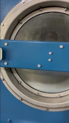 Milnor 220 pound washer final spin.