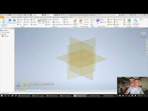 3D Modeling: Intro to Autodesk Inventor w/ Part Making Practice