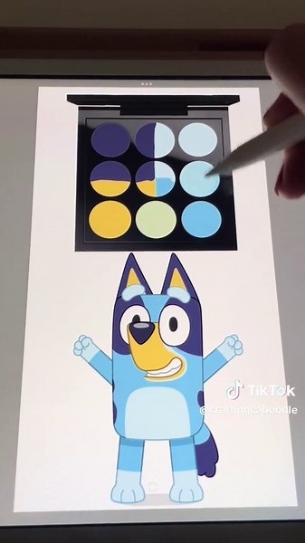 Bluey Makeup Palette Review and Tips