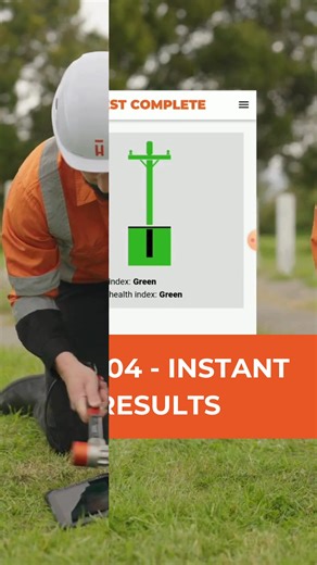 Invest in a data-driven wood pole inspection strategy that you can compare against in the next asset lifecycle. If you continue with subjective assessments, the next inspection won’t be objectively comparable. 🔨 THOR Poletest® is a non-destructive technology for assessing the structural integrity and serviceability of wood utility poles. Using the THOR Field Kit, an inspector applies four consistent hits to the pole. The induced stress waves travel through the wood and reflect from the butt, ti