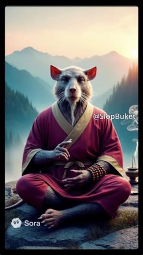 Master Splinter Rat Inspirational - Trust the Mountain