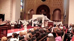 This version of the song welcoming the bride at a Jewish wedding by singer Eli Buzaglo is quite stirring. You don't have to be into opera to get a bit emotional with this one. Buzaglo's page: ELI's BAND - Eli Buzaglo Entertainment YouTube Link: https://www.youtube.com/watch?v=ECvWko7OXnU | The Jewish Standard