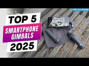 Top 5 Best Smartphone Gimbals 2025 | Smooth, Stable, and Cinematic Shots!