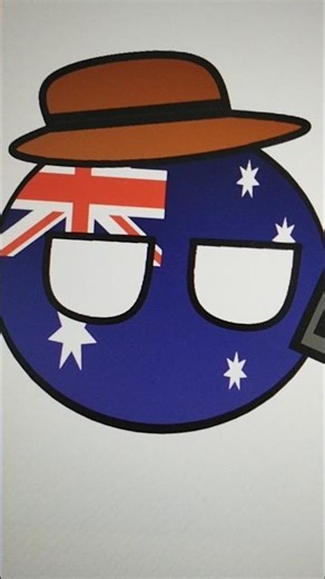 Australia Ball (Countryballs) blasts the [SNWSTAC SFX] at 5h0p33 for keep showing ads on TikTok