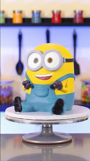 Minion cake transformation #shorts