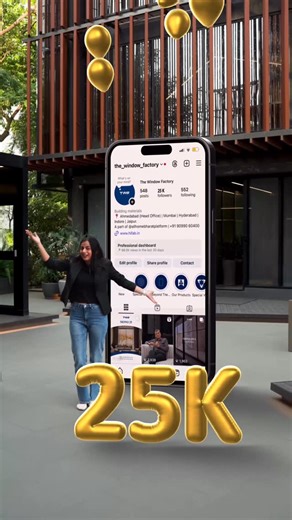 The Window Factory on Instagram: "25K and counting! 🥳 Thank you for being part of our story - supporting the craft, the conversations, and the spaces we build together. #TheWindowFactory #TWF #25K #Instagram #Modernliving"