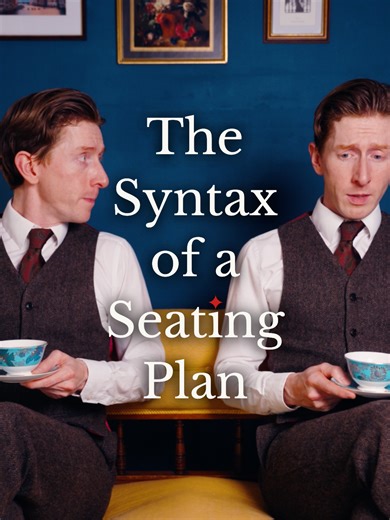 Understanding the Syntax of a Seating Plan