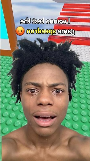 Roblox Speedrun Tests: How Fast Can It Go? 😡 #ishowspeed #roblox #games