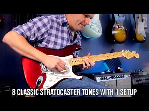 How to get 8 CLASSIC Stratocaster Tones in 1!