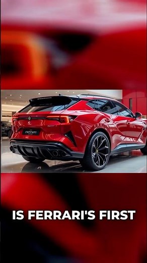 Ferrari's FIRST EV SUV: $500K Electric Prancing Horse! #automobile #performancecars #sportscar