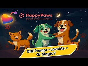 How to Build a Pet App Using Lovable AI – ONE Prompt (No Code Tutorial)