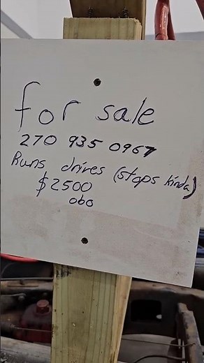 Vintage Project Car for Sale