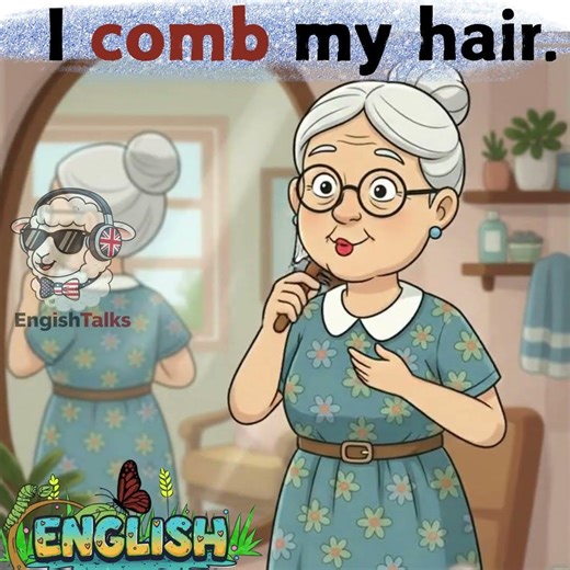 Easy English for Beginners - Daily Routine Sentences ✅