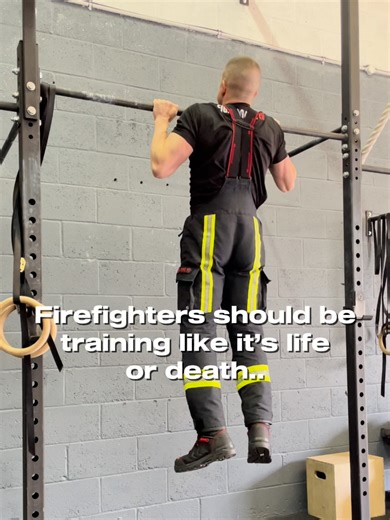 Train like it’s life or death… One day, it might be When that moment comes, there’s no warning. No warm-up. No second chance. You’ll either be ready, or you won’t. Every rep. Every session. Every decision you make when nobody’s watching… it all adds up. Train like your life depends on it. Because someday, it just might. #firefighter #firefighters #firefighting