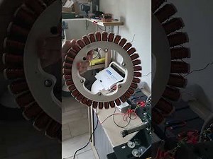 LG washing machine direct drive test as motor