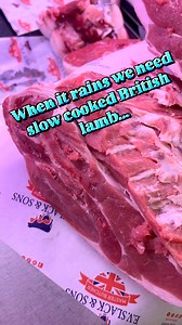 🇬🇧it’s a day for slow cooked British Lamb 🇬🇧 #lamb #slowcooker #viral #instagram #love #fun #british #fyp | E V Slack & Sons - Master Butchers