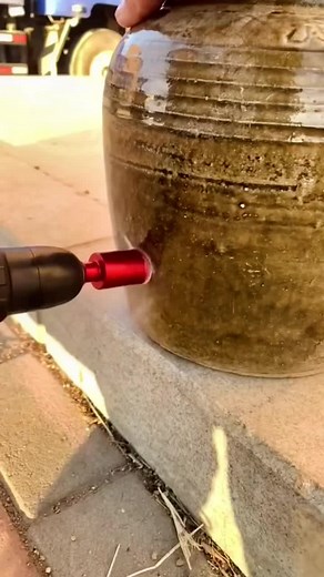Effortlessly Clean Your Ceramic Pot with a Pressure Washer