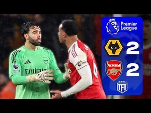 Arsenal BOTTLE IT! Wolves 2-2 Arsenal Highlights