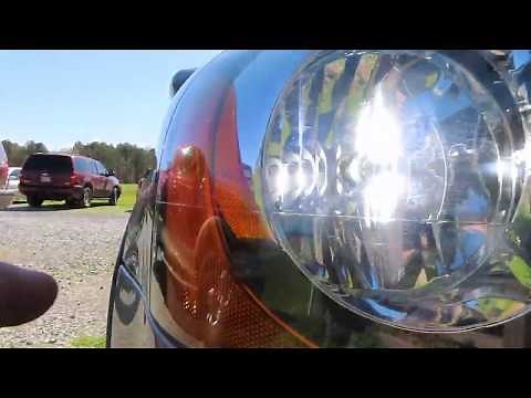 LED Headlights on a 2007 Volvo XC90. H11 and H7 LED Headlights from BeamTech.