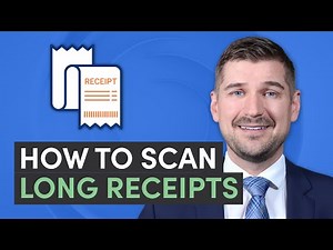 🧾 How to Scan Long Receipts (Easy Walkthrough)