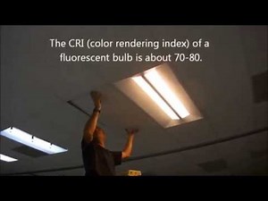 Commercial LED Lighting Retrofit Using Cree CR24 Tampa Florida