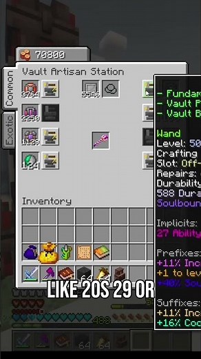 Minecraft Master Wand Crafting Guide: Maximize Your Power! #shorts