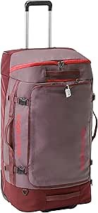 Eagle Creek Cargo Hauler XT 120L Rolling Duffle Bag with Wheels, Telescoping Handle and Stowable Backpack Straps, Lockable U-Lid & Quick-Access Pocket, Currant