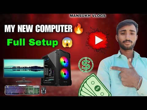 New Computer Setup Le Aaya 🔥 | Full Unboxing & Unlock Video | Best PC for Editing🖥️🥰