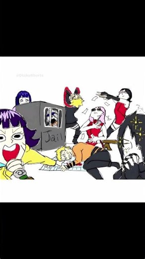 Naruto Family Game Night gone WRONG! 🎲😂 #naruto #monopoly #anime #funny