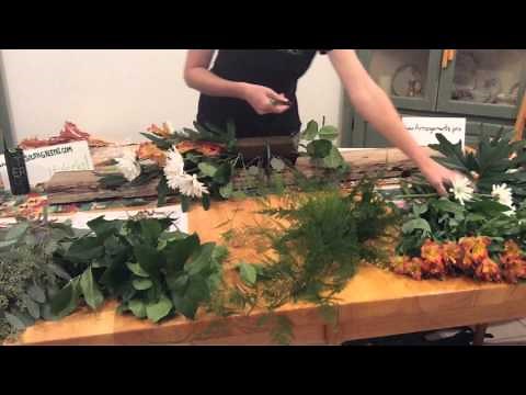 How to make a flower arrangement. Large easy inexpensive full how to