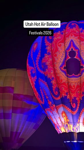 🎈 Utah Hot Air Balloon Festivals 2026 — Full Calendar 🎈 Planning your Utah road trips or family adventures? 🗺️ Don’t miss these must-see hot air balloon festivals across the state. From Bryce Canyon’s dark skies to red rock deserts and mountain valleys, Utah’s skies are full of magic all year long! ⸻ JANUARY • Bluff Balloon Festival — Bluff — Jan 16–18 • Up & Away Balloon Festival — Washington — Jan 16–17 FEBRUARY • SkyFest — Hurricane — Feb 6–8 • Ruby’s Inn Balloon Festival — Bryce Canyon / 