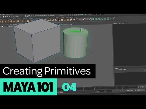 04 Maya Tutorial - Creating Primitives