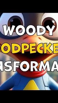 Woody Woodpecker’s Transformation-The History of Woody Woodpecker
