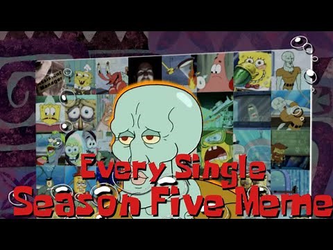 SpongeBob Season 5 but Only the Memes