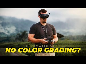 Can I Make a CINEMATIC VLOG Without Color Grading? - Fuji X-H2S