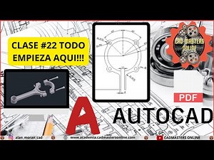 Clase #22 Como usar el comando HELIX EN AutoCAD