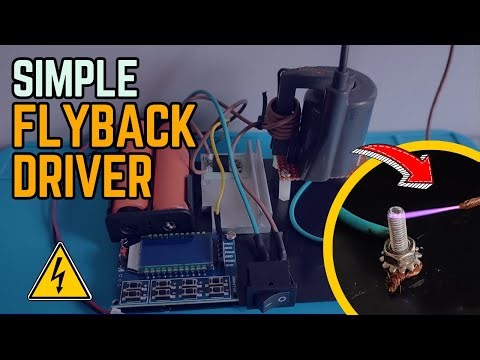 How To Make High Voltage Transformer (10000V) | High Voltage Flyback Driver | Flyback Transformer