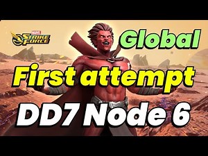 Dark Dimension 7: Node 6 GLOBAL START! FIRST ATTEMPT! Quest For Mephisto DD7 | MARVEL Strike Force