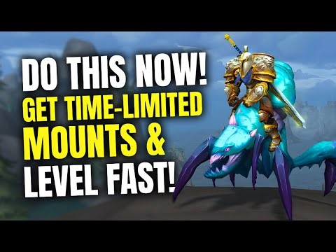 Get Time-Limited Qiraji War Tank Mounts & Level Up Fast!! Call of the Scarab Full Guide | WoW TWW