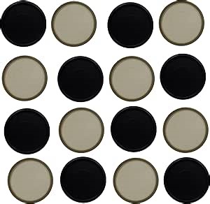 100pcs Discbound Notebook Discs DIY Planner Accessories fits for Tul,Levenger,Arc,Happy Planner,Talia(Black Smoke Black Mixed,1.1inch/28mm)